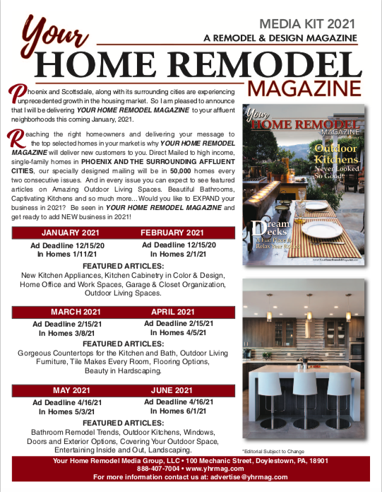 Advertise | Your Home Remodel Magazine